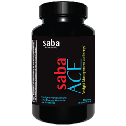 Natural Energy Supplement with Appetite Control - Saba ACE 60 Capsules